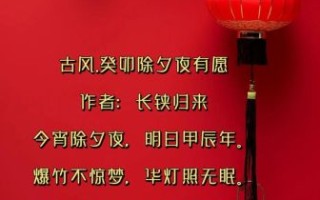 除夕的诗句有哪些_如何写出年味十足的除夕诗