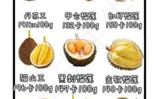 榴莲热量高吗_会发胖吗