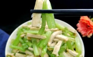 香芹豆干怎么炒好吃_香芹豆干做法窍门