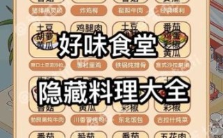 烹饪学院2世界美食怎么通关_烹饪学院2世界美食隐藏菜谱有哪些