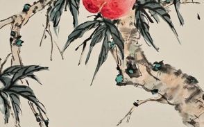 寿桃国画题款写什么_如何落款才吉祥