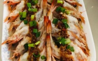 蒜蓉开边蒸虾怎么做_蒜蓉开边虾蒸几分钟