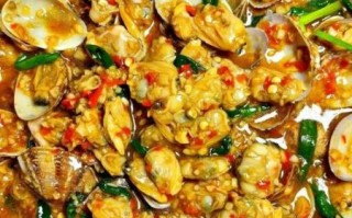 蒜蓉花甲怎么做_花甲焯水还是直接炒