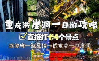 重庆一日游最佳景点_洪崖洞解放碑怎么玩