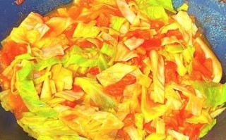 西红柿炒圆白菜怎么炒才好吃_西红柿炒圆白菜窍门