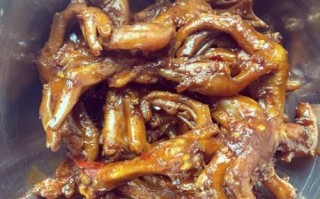 卤鸭脚的做法及配料_卤鸭脚怎么做好吃又入味