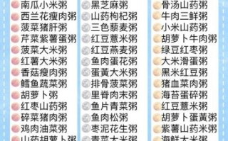 1岁宝宝粥食谱大全_宝宝辅食粥怎么做