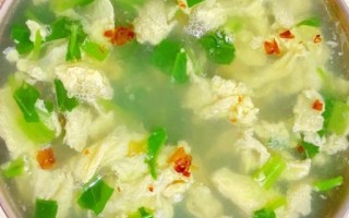 青菜蛋汤怎么做好喝_青菜蛋汤的简单做法