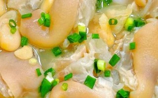 猪蹄汤怎么炖最补气_补气猪蹄汤的做法