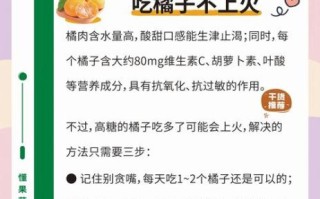 吃橘子上火怎么办_快速降火小窍门