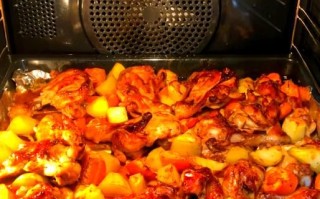 烤箱烤鸡腿温度和时间_怎么烤才外酥里嫩