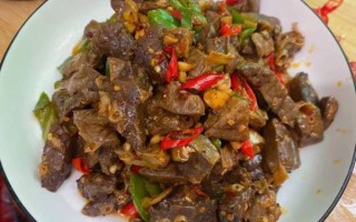 炒猪肺怎么炒才脆嫩_炒猪肺的家常做法