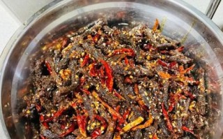 香辣牛肉干怎么做_家庭版香辣牛肉干配方