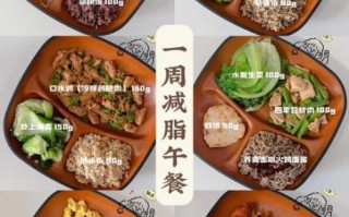 瘦身减肥餐怎么做_一周减脂食谱推荐