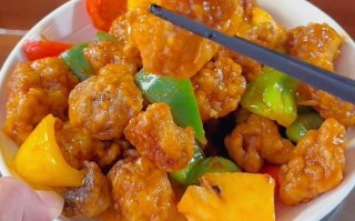 菠萝酸甜排骨怎么做_菠萝酸甜排骨热量高吗