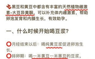 喝豆浆对卵巢有好处吗_长期喝豆浆能保养卵巢吗