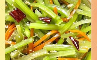 凉拌西芹丝怎么做_凉拌西芹丝热量高吗