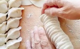 怎么包饺子_饺子皮怎么捏才好看