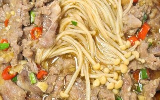 金针菇牛肉怎么炒才嫩_金针菇牛肉做法步骤