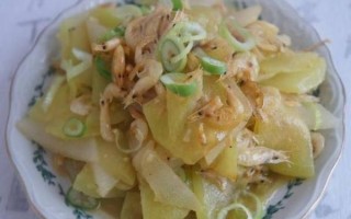 冬瓜炒虾皮怎么做_冬瓜炒虾皮热量高吗