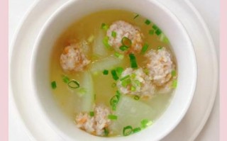 冬瓜丸子汤怎么做_适合孩子喝吗