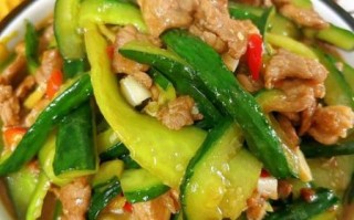 青瓜炒肉怎么做_青瓜炒肉先炒肉还是先炒瓜