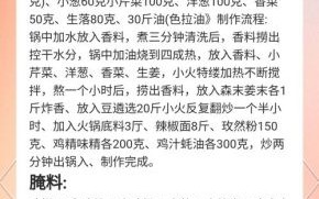 万能锡纸烧烤酱怎么做_锡纸烧烤酱配方比例