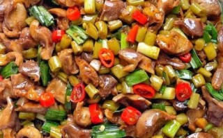 酸豆角炒鸡胗怎么做_鸡胗怎么炒才脆嫩