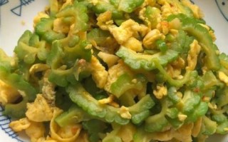 苦瓜炒蛋热量多少_减肥能吃吗