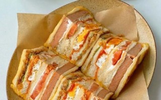 早餐三明治怎么做_上班族5分钟快手早餐