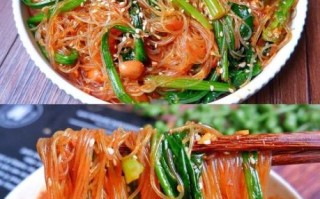 凉拌粉丝菠菜怎么做_凉拌粉丝菠菜热量高吗