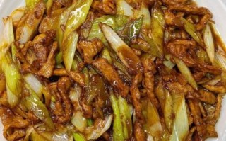 大葱炒肉丝怎么炒好吃_大葱炒肉丝的家常做法