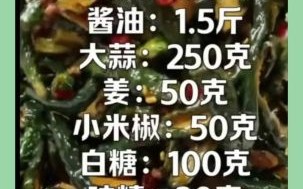 黄瓜酱油腌咸菜怎么做_黄瓜酱油腌咸菜配方