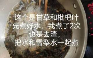 枇杷膏怎么做_枇杷膏的做法视频窍门