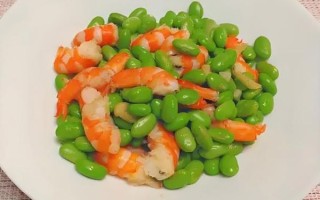 毛豆炒虾仁怎么做_毛豆炒虾仁的家常做法