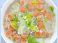 火腿娃娃菜汤的做法_火腿娃娃菜汤怎么做好喝