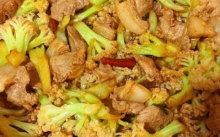 菜花炒肉怎么做好吃_菜花炒肉的家常做法