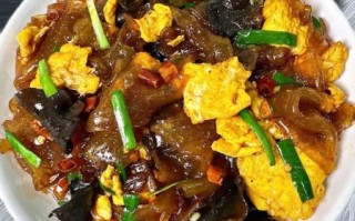 粉皮鸡蛋怎么炒好吃窍门_粉皮炒鸡蛋不碎不散技巧