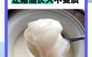 怎样熬猪油_猪油怎么保存不变质