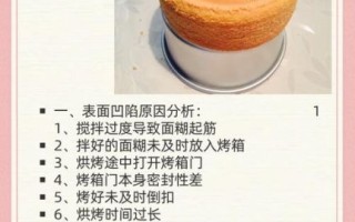 戚风蛋糕的家常做法_为什么总是塌陷