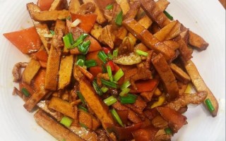 豆腐干炒肉怎么炒好吃_家常做法步骤
