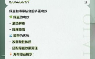 绿豆海带糖水怎么做_绿豆海带糖水功效