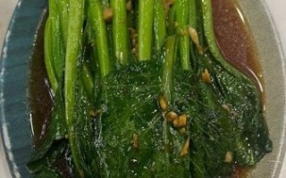 广东盐水菜心怎么做_盐水菜心焯水多久