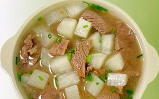 牛腩炖白萝卜汤怎么做好吃_牛腩炖白萝卜汤的做法窍门
