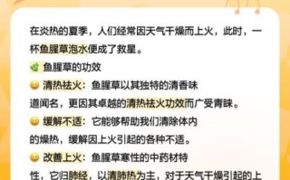 鱼腥草干泡水禁忌_什么人不能喝