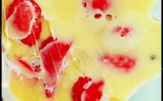 自制草莓冰淇淋怎么做_无奶油版配方