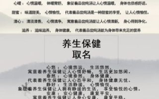 炖汤名字大全_炖汤起什么名字好听