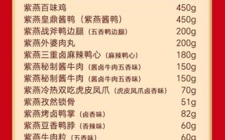 紫燕百味鸡价格表_多少钱一只