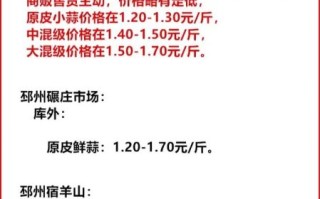 大蒜头价格为什么上涨_今年大蒜多少钱一斤