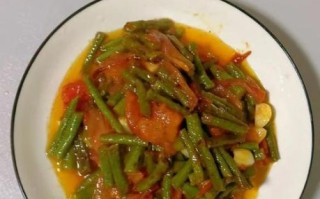 西红柿炒豆角怎么做_豆角要不要焯水